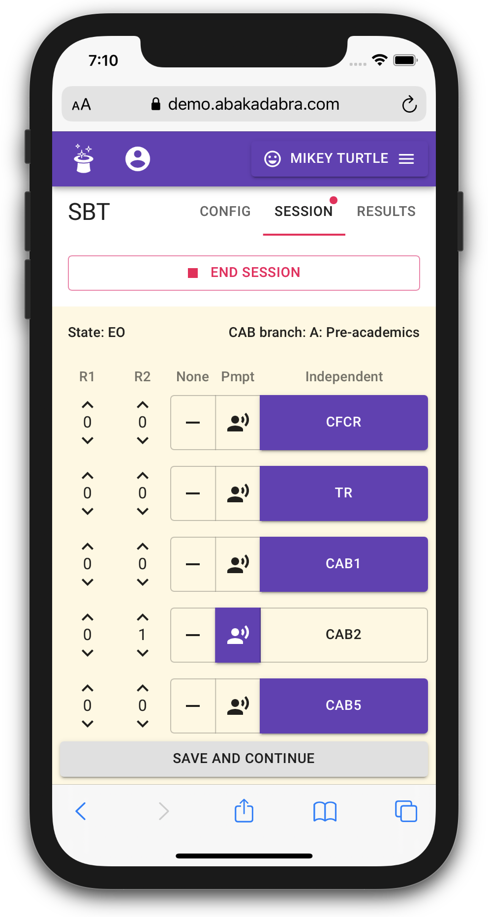 ABAKadabra! Skill-Based Treatment App